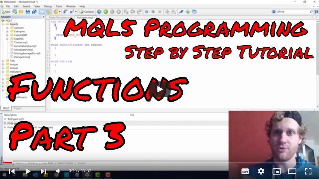 فیلم آموزش MQL5 part 3 - پازل